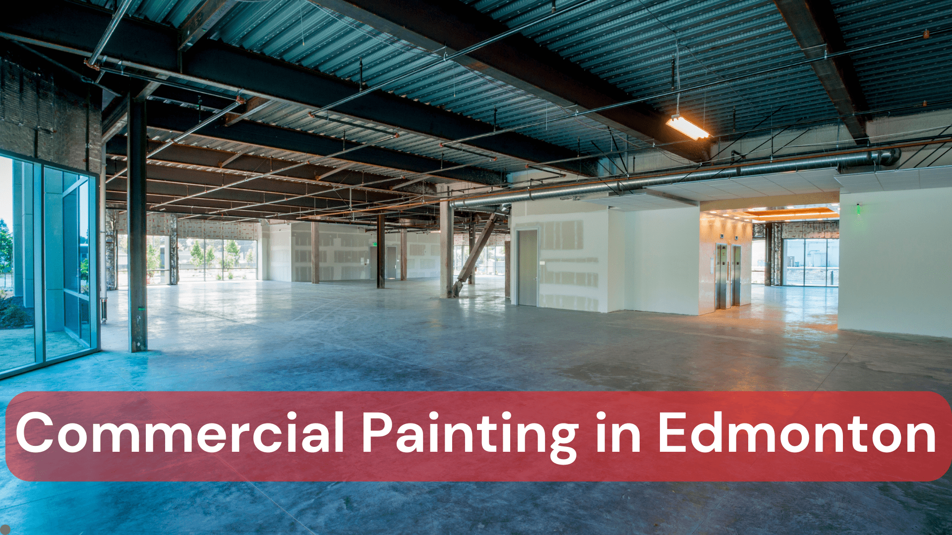 Transform your business exterior with commercial painting in Edmonton